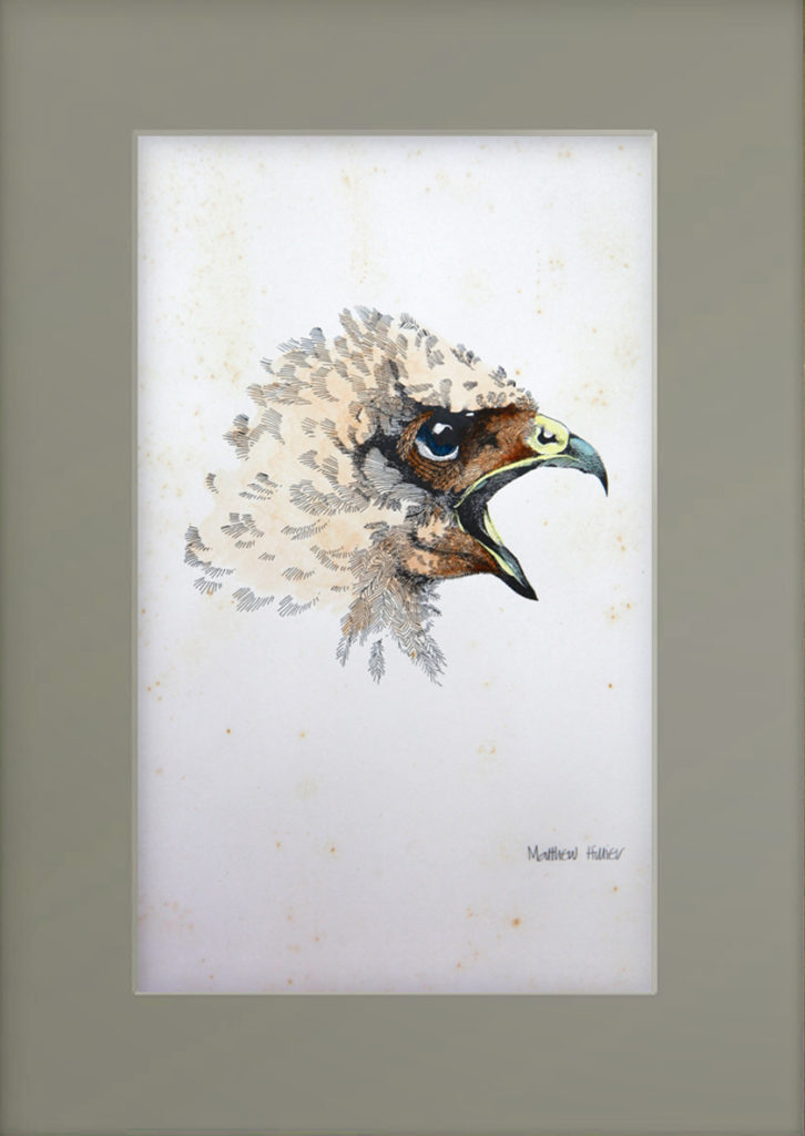 MATTHEW HILLER - Original Watercolour Sketch (1975) - Tony Ladd Art