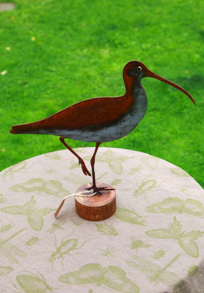 Metal Bird Sculpture (Curlew) - Tony Ladd Art
